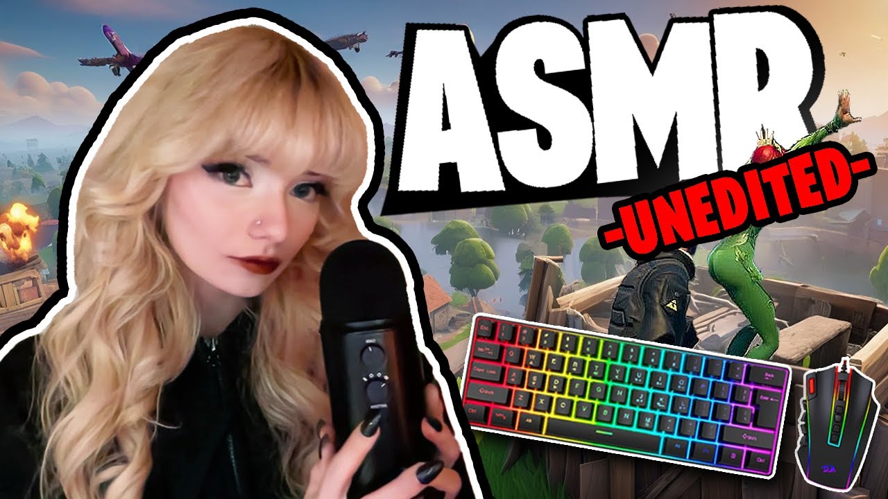 ASMR Fortnite (unedited, early access) - YouTube