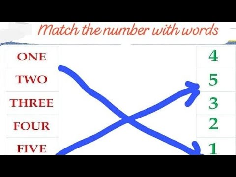123 match the number l Class LKG UKG math worksheet l Learn 123 number ...