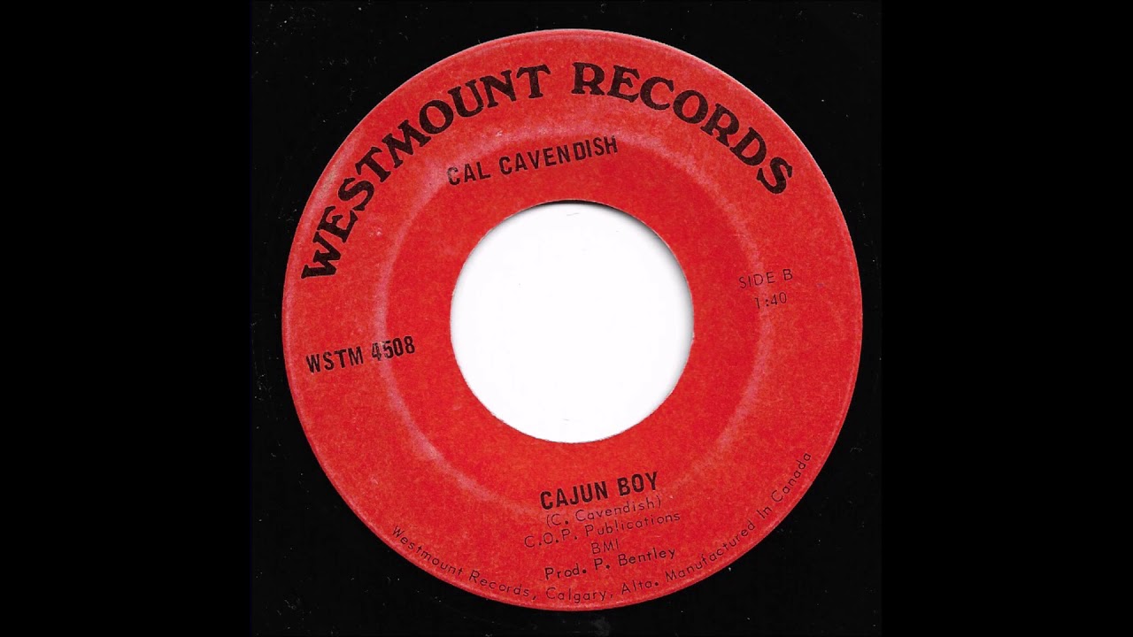 Cal Cavendish - Cajun Boy - YouTube
