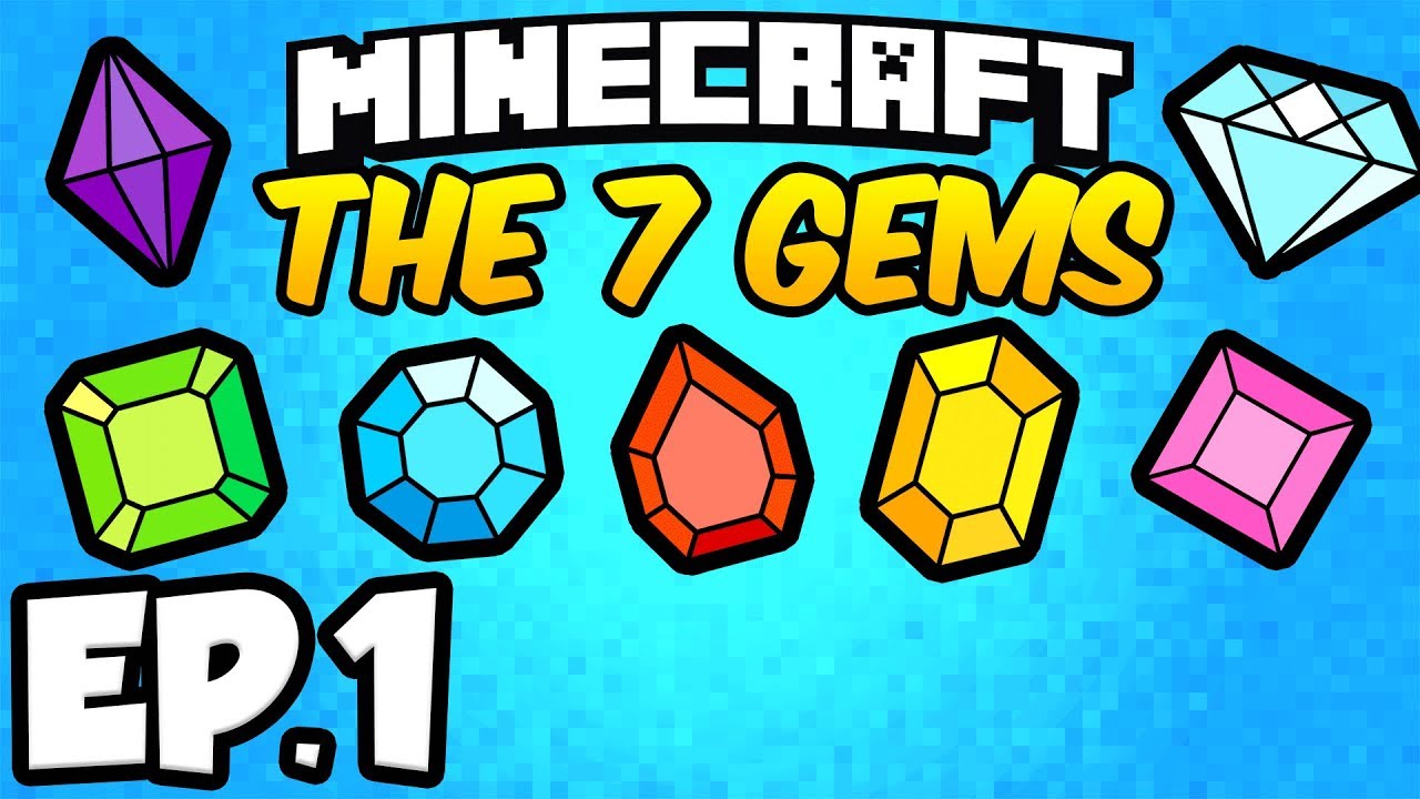 Minecraft: The Seven Gems Ep.1 - A HUGE ADVENTURE!!! (Minecraft ...