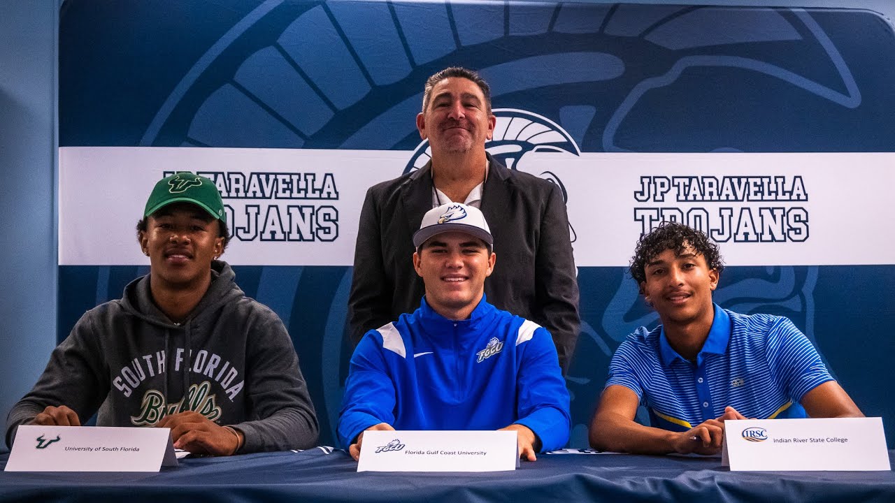 NATIONAL SIGNING DAY J.P. Taravella High School 2023 (Anthony Quigley ...