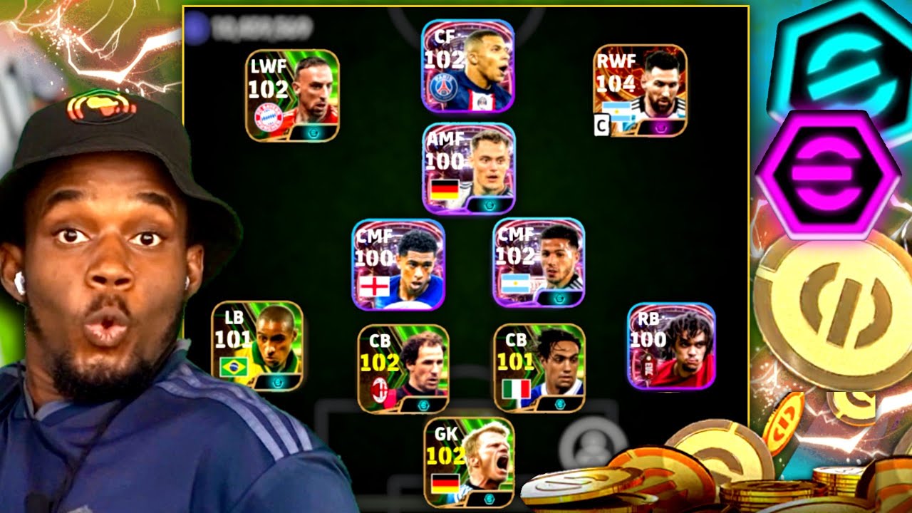 Prof Bof creates the 1st EPIC BOOSTER + SHOWTIME Combo Squad | GOALS ...