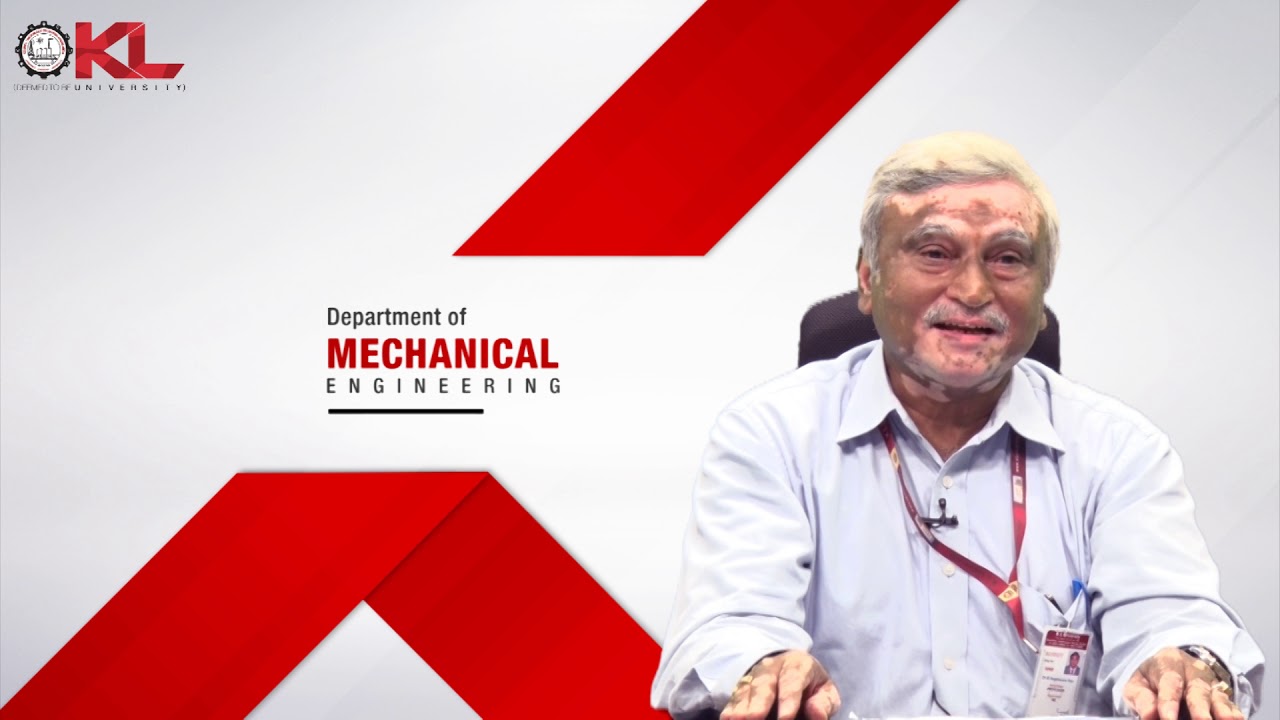 Dr B Nageswara Rao NCME17ME2206 - YouTube