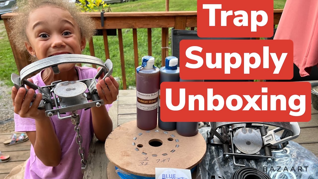 Trapping Supplies Haul Unboxing from Blue Ridge Outdoor Supply- Elkton ...