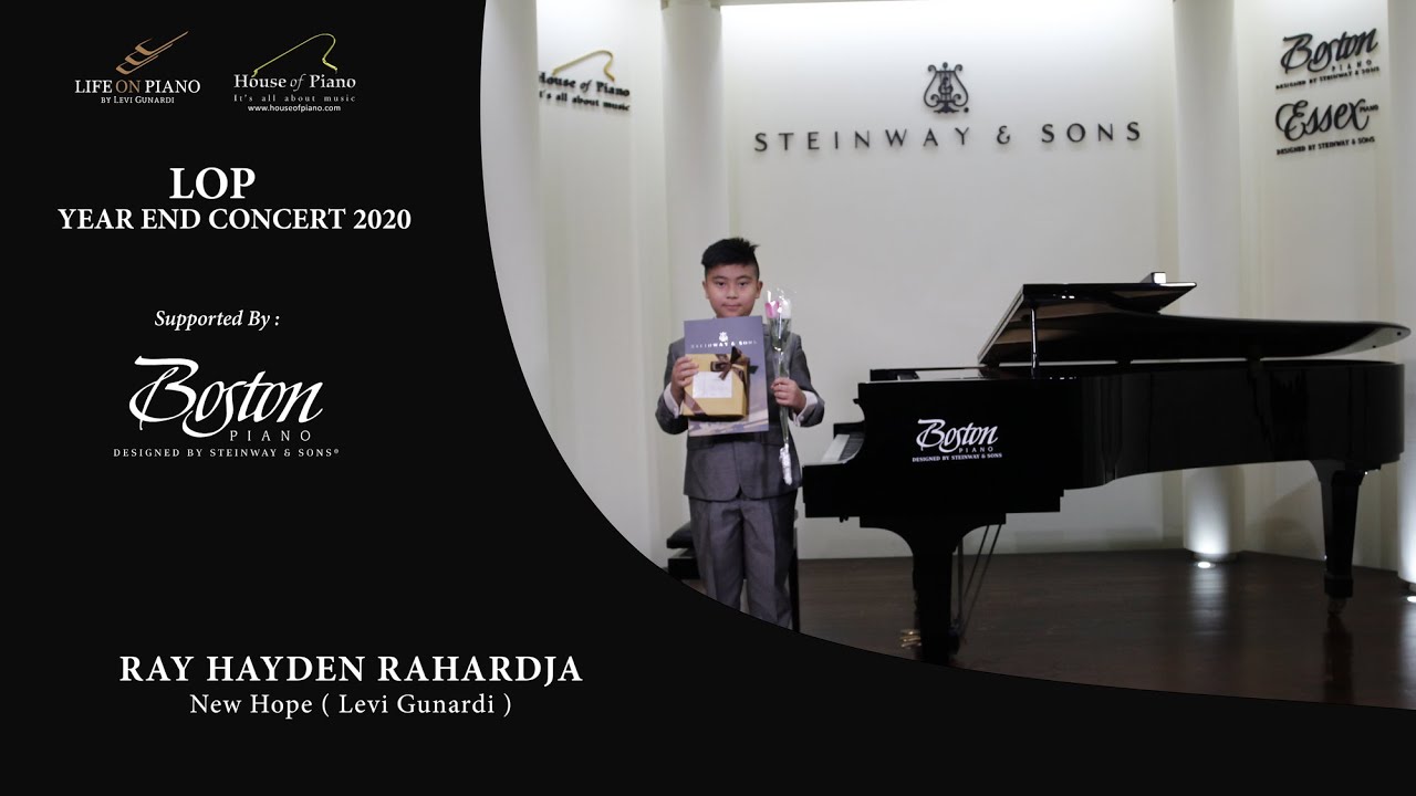 [LOP Year End Concert 2020] Ray Hayden Rahardja - New Hope (L. Gunardi ...