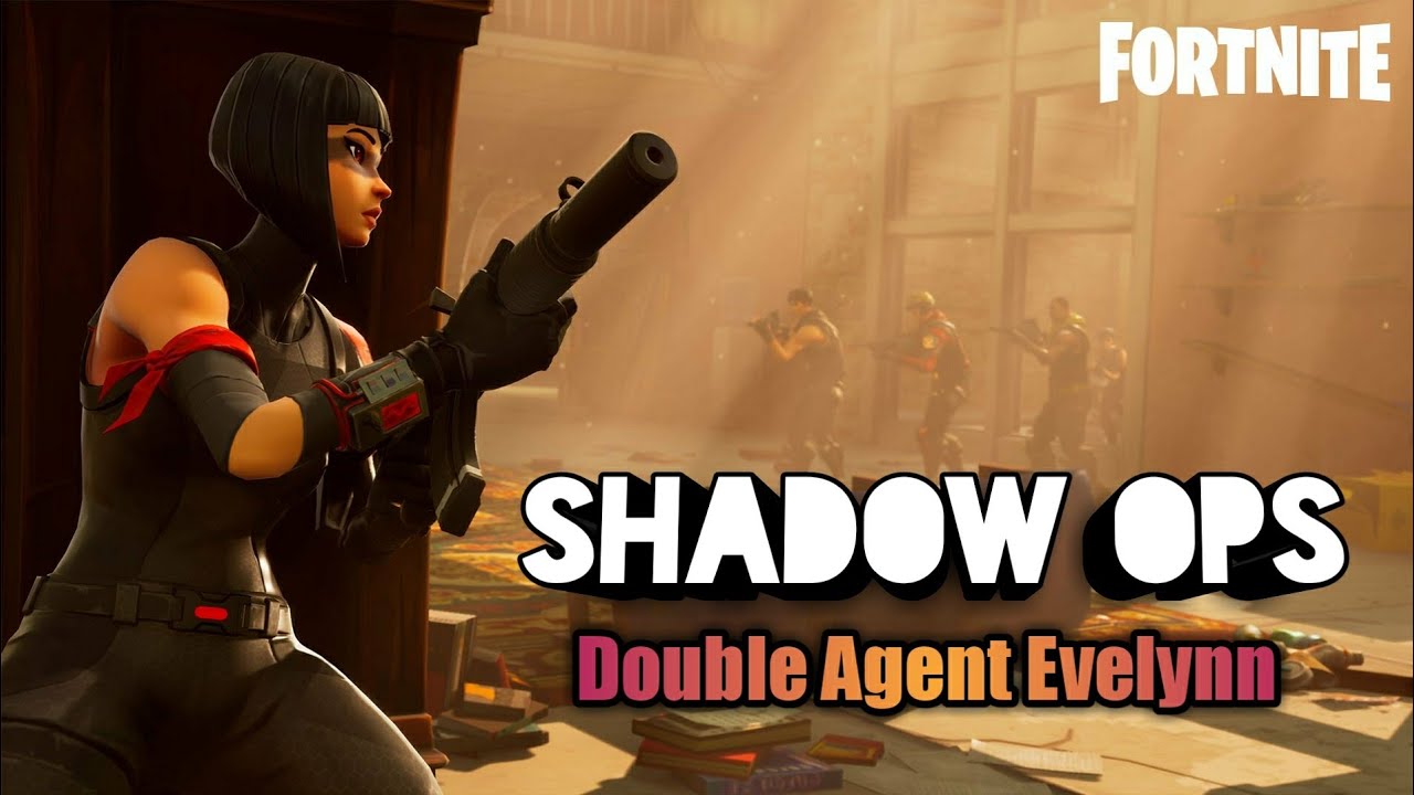 Fortnite Shadow Ops Hero - Double Agent Evelynn Gameplay - YouTube