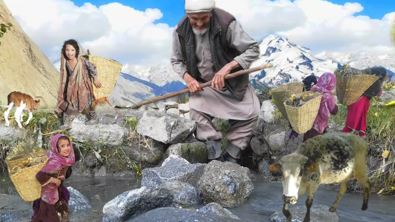 An Old Man Living Alone At The Top Of Mountains| Pakistan | Gilgit ...
