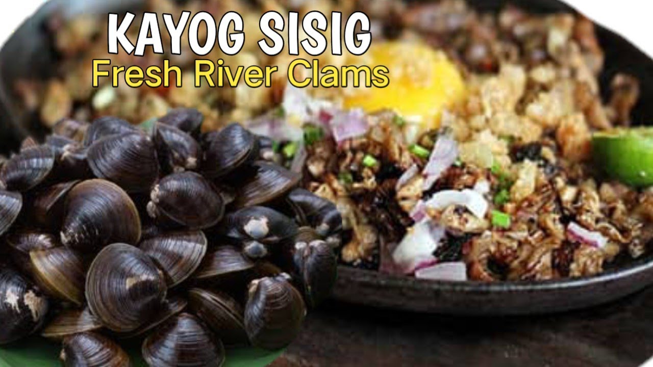 Ito ang Masarap mga Sangkay - Sisig na Freshwater clams (Kayog) Lutong ...