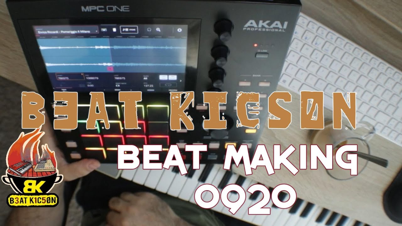 Beat Making - Akai Mpc One / Mpc 3.0 / B3AT K1C50N Cafe Beat part.1 - YouTube