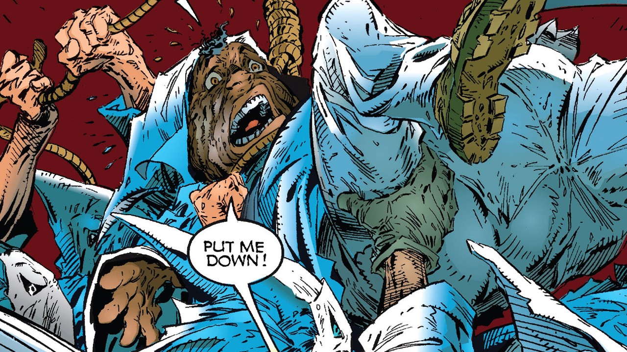 Spawn turns a Ku Klux Klan member into a BLACK person - YouTube