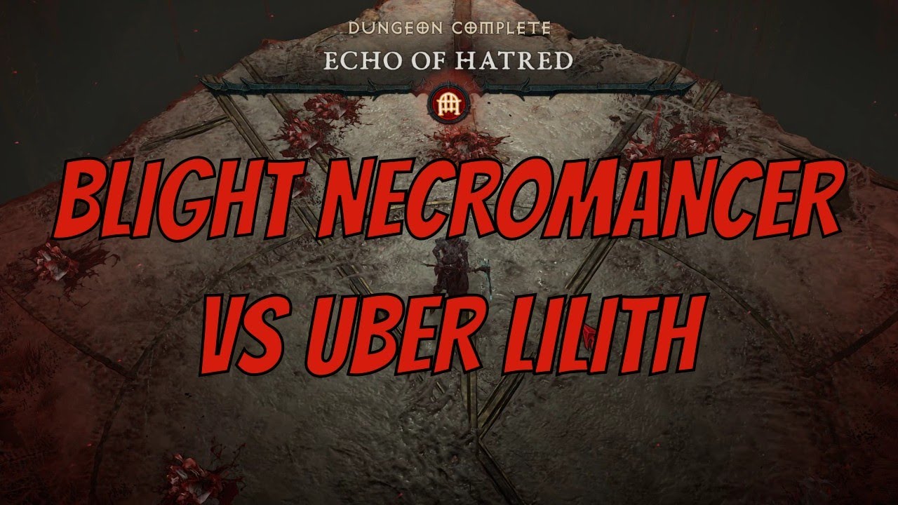 Uber Lilith - Blight Necromancer - Diablo 4 Season 4 - YouTube