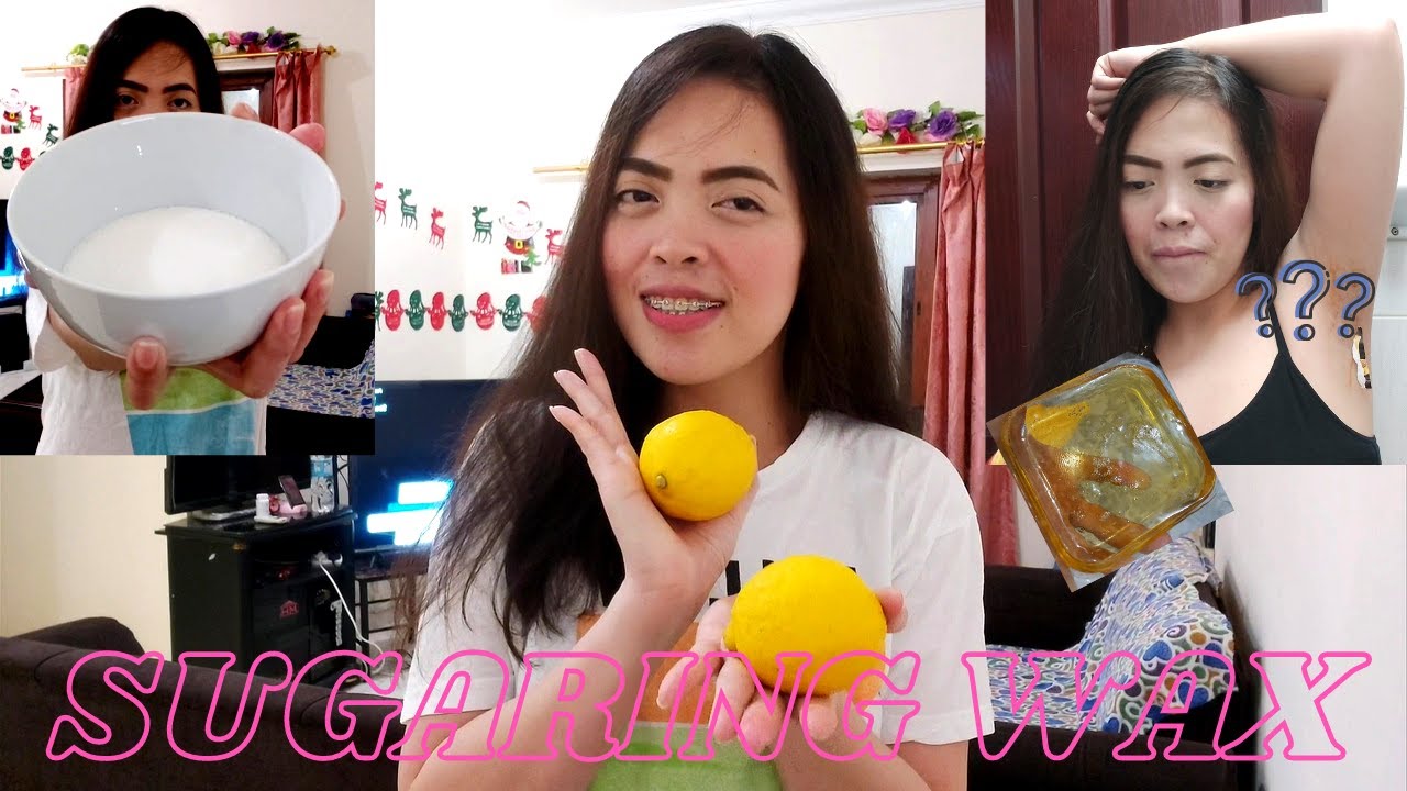 How to make DIY Sugaring wax | Tutorial | Hair removal | Hair wax ...