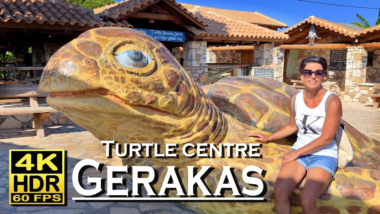 Gerakas turtle centre Zakynthos , Greece 4K 60fps HDR Dolby Atmos 💖 The ...
