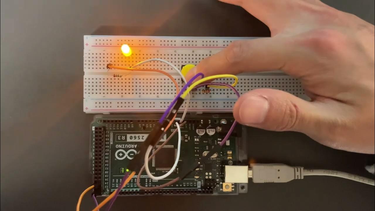 [Atmega2560] CH.31 실험2 (LED) - YouTube