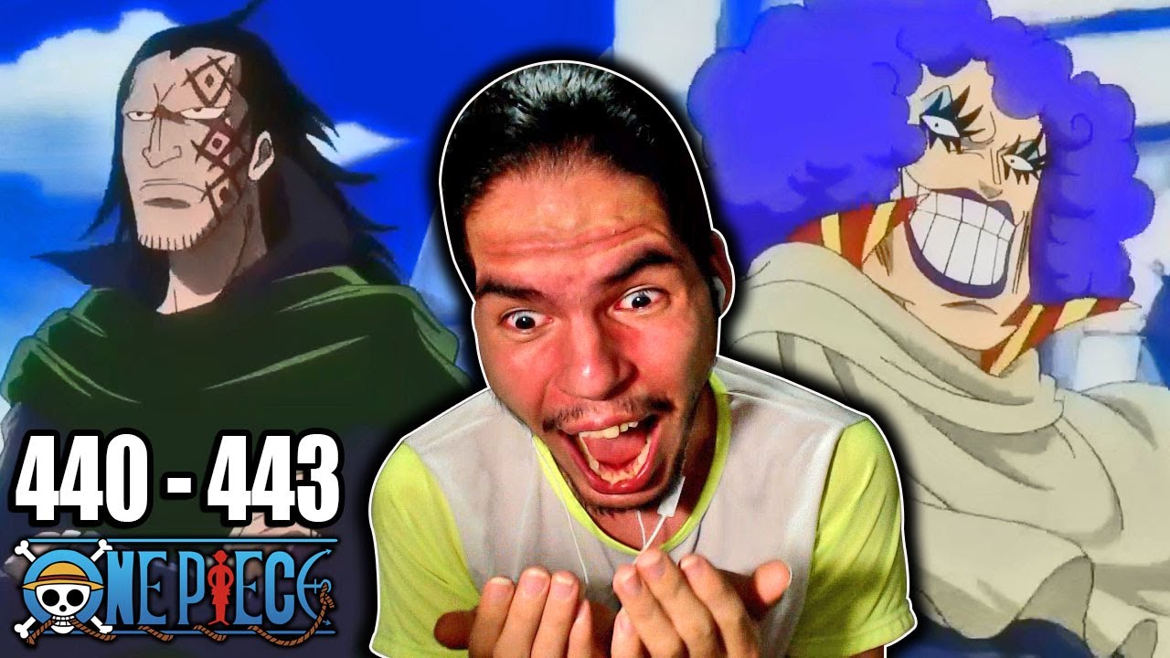 ONE PIECE CAPITULO 440 - 441 - 442 - 443 (IMPEL DOWN) | REACTION ...