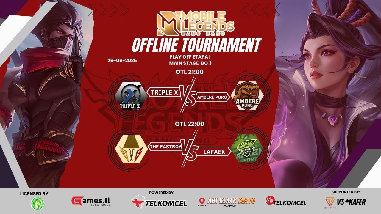 KUALIFIKASAUN OFFLINE TOURNAMENT PUBG JUVENTUDE ESPORT SEASON 1 DAY 1 ...