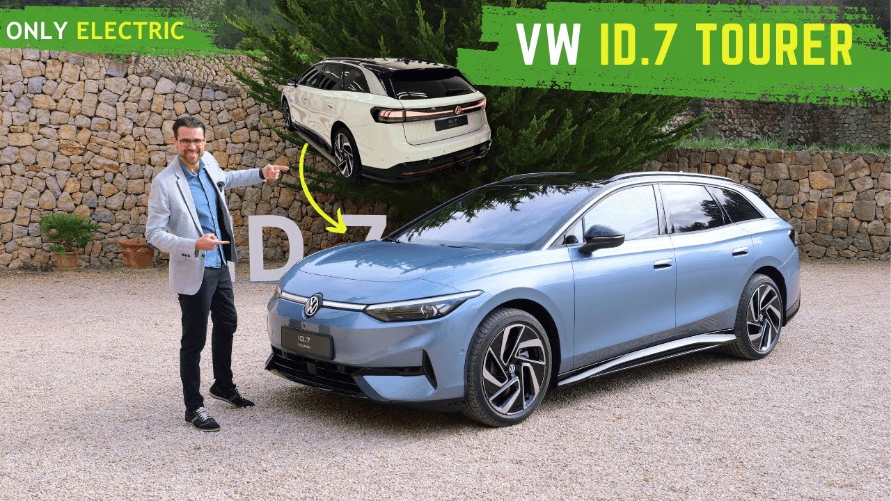 2024 VW ID7 Tourer - The First Ever Electric Estate from Volkswagen ...