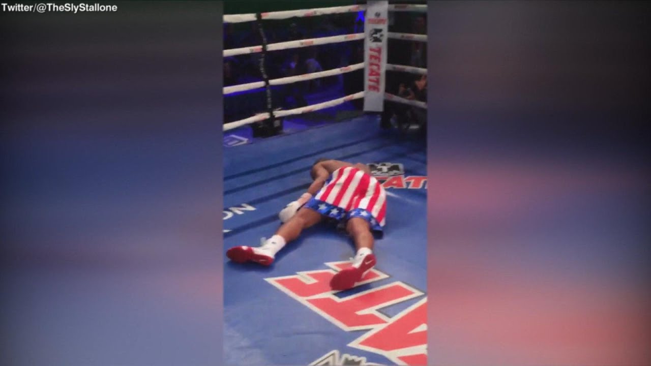 Michael B. Jordan Knocked Out During ‘Creed’ Filming - YouTube