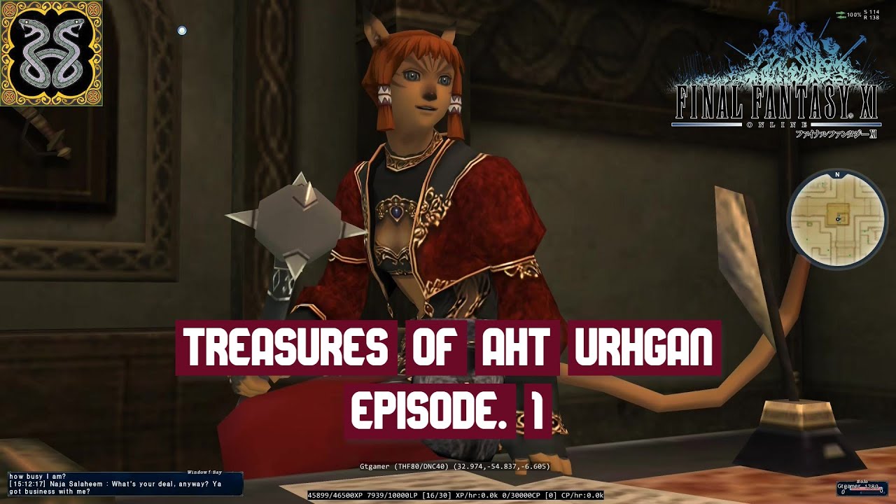 Final Fantasy XI | Treasures of Aht Urhgan | Story Mode | Part 1 - YouTube