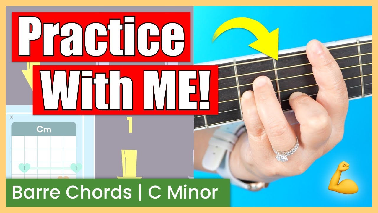 How To Play A Minor Barre Chord On Guitar