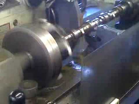 camshaft grinding 4 - YouTube