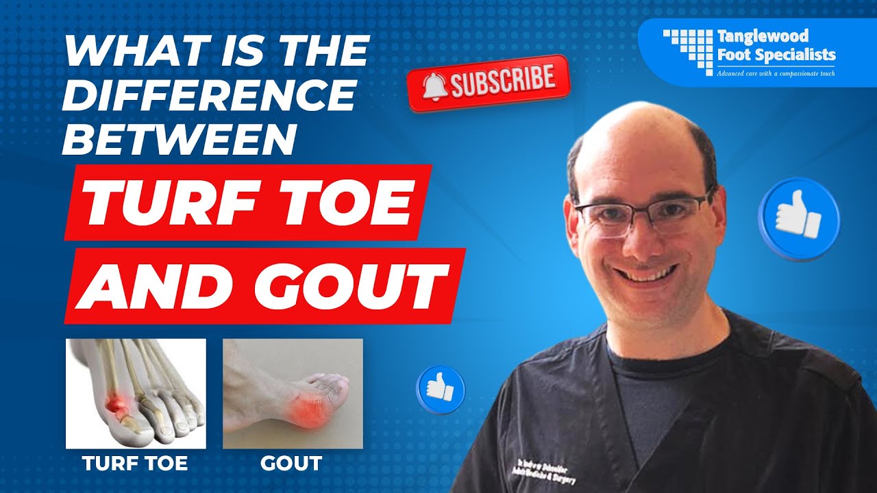 What Is The Difference Between Turf Toe And Gout? - YouTube