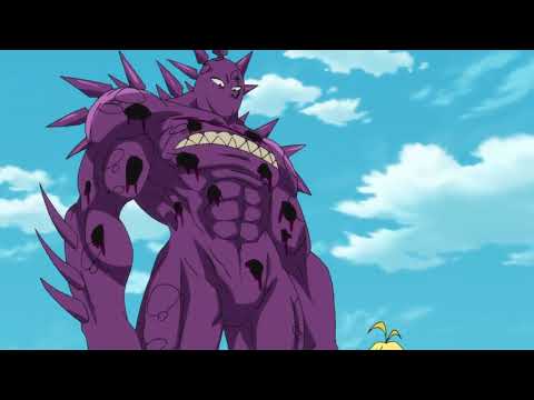 Meliodas mata a Fraudrin de un solo Golpe