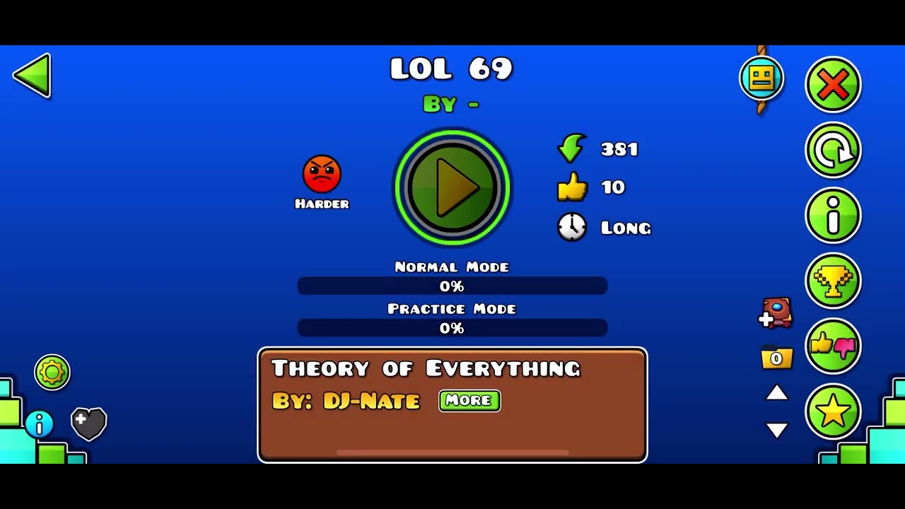 Lol 69 (Geometry Dash #69) - YouTube