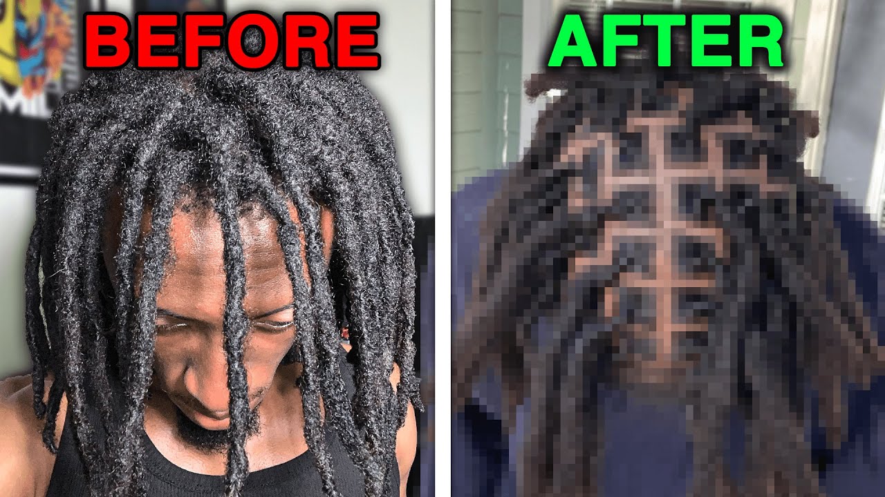AMAZING Dreadlock Transformation - First ReTwist After 60 Days! - YouTube