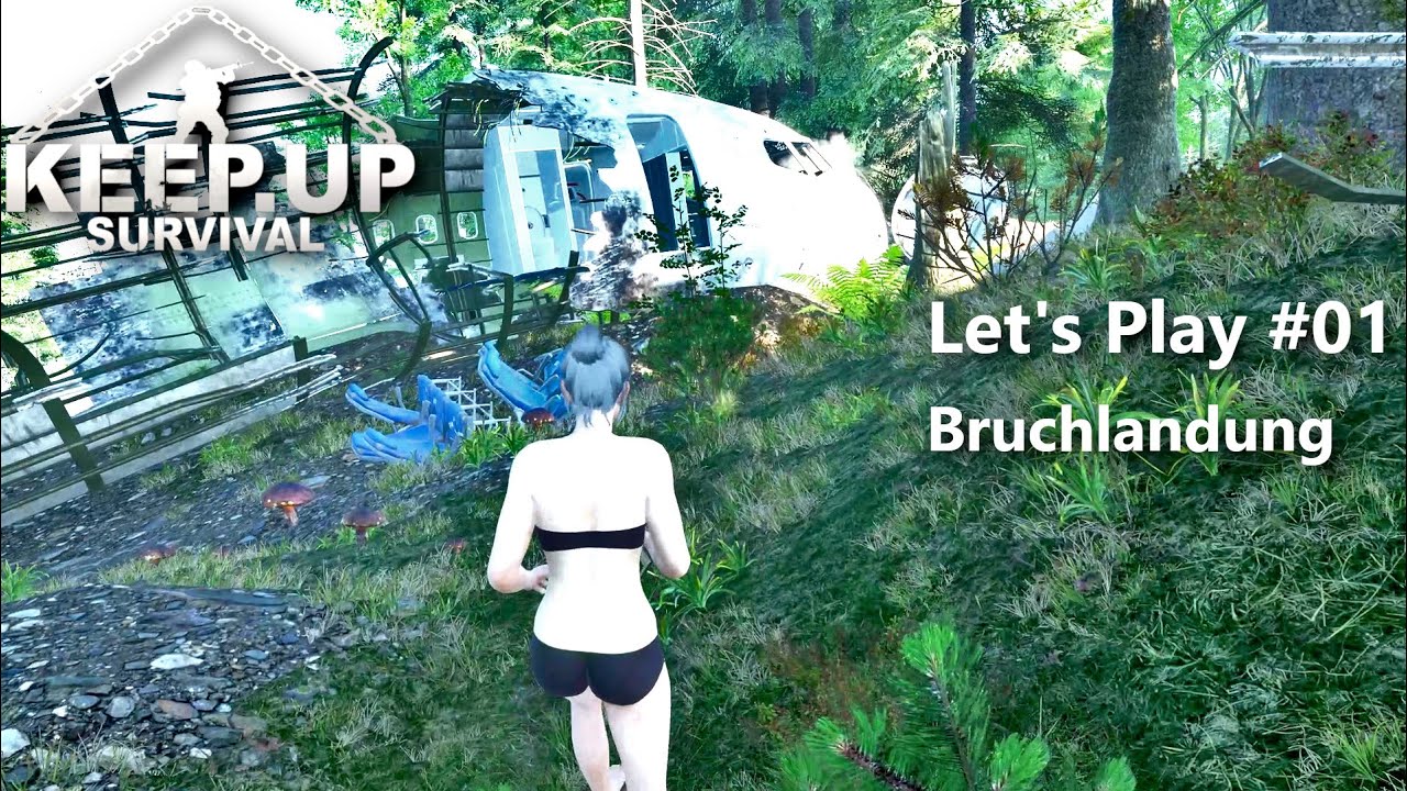 KeepUp Survival #01: Bruchlandung auf einer geheimnisvollen Insel - YouTube