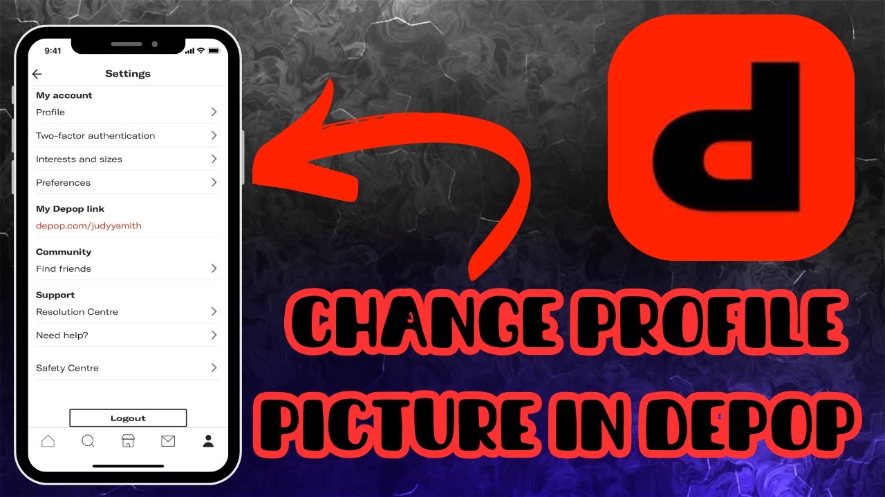 How to Edit and Change Your Depop Profile Photo - Here's How - 2025 ...