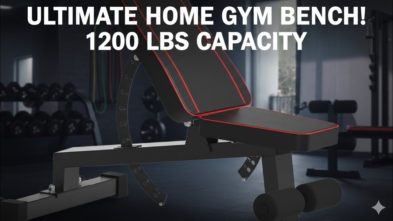 Stop Buying Weak Benches! 1200 LBS Heavy Duty Adjustable Workout Bench ...