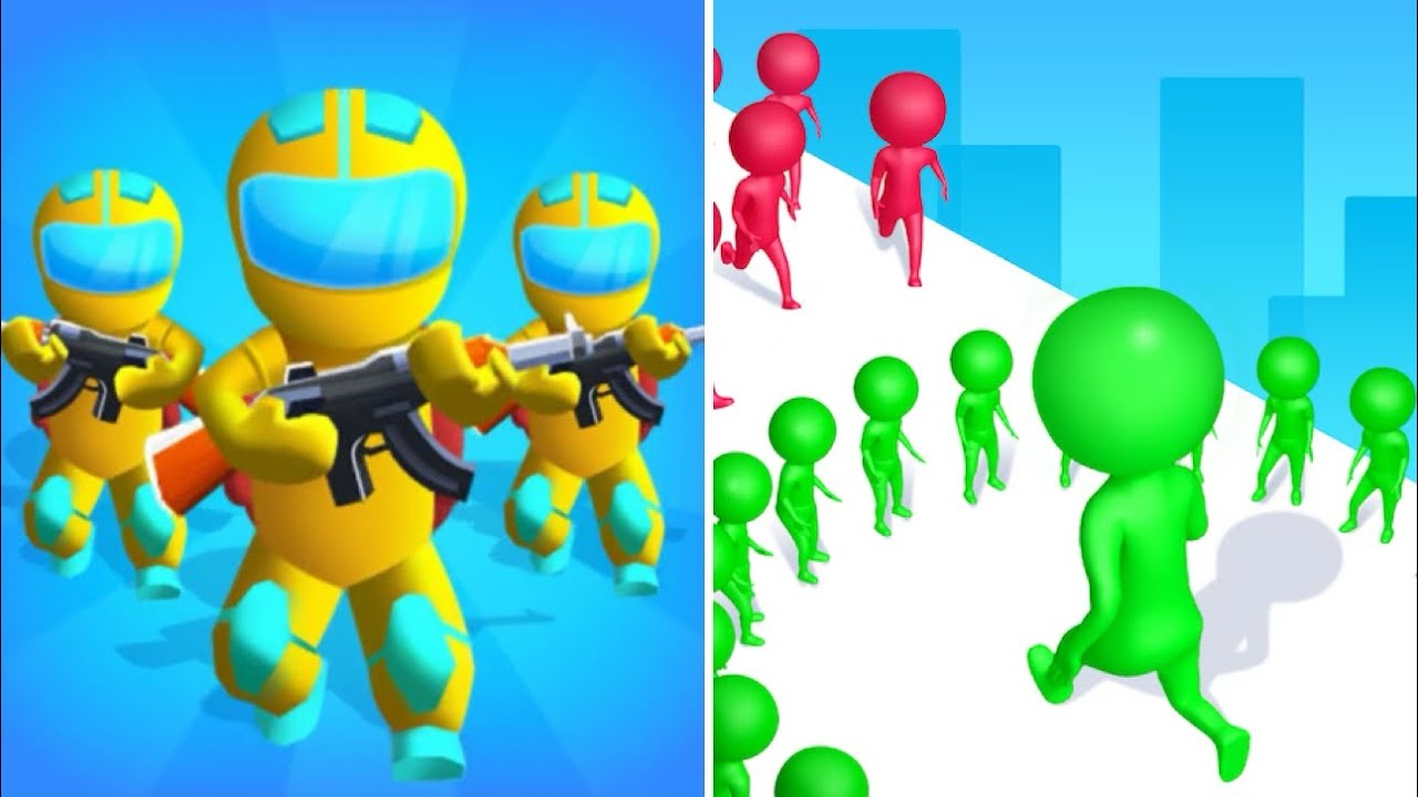Gun Clash 3D Vs Circle Run🌟🌟🌟Max Update Mobile Gameplay TY21 - YouTube