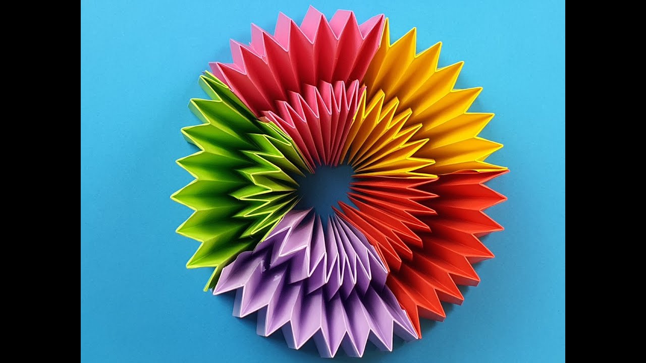 Magic Star paper DIY. Origami Magic Ball. Magic Fower paper DIY. Paper ...