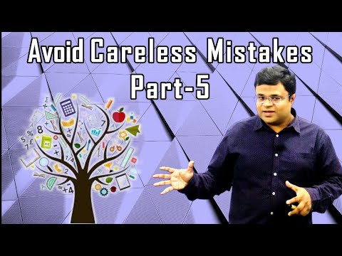Avoid Careless Mistakes Part 5 - YouTube