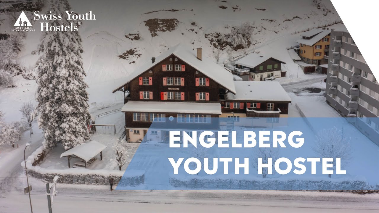 Discover Engelberg Youth Hostel in winter | Swiss Youth Hostels - YouTube