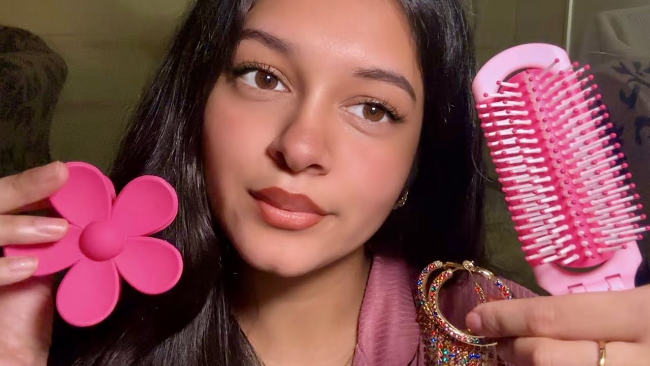 [asmr] doing your hair until you find a style you like (personal ...