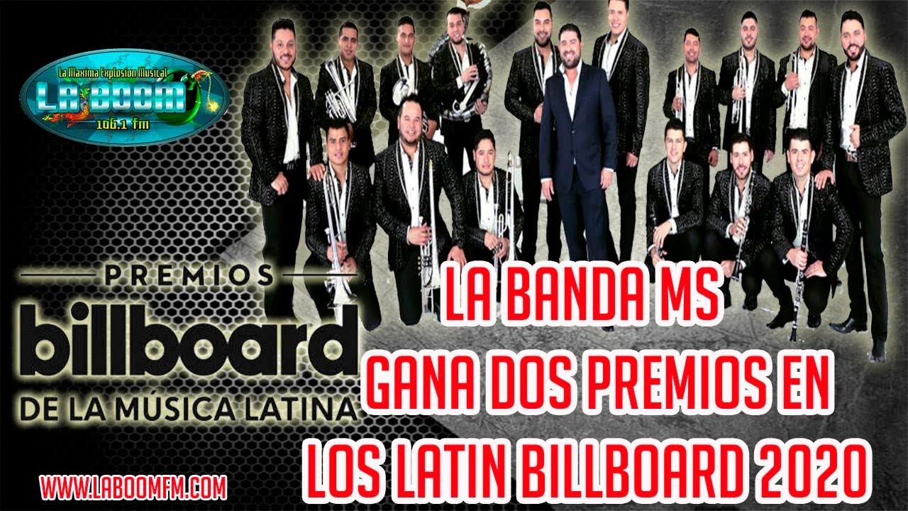 La Banda MS gana dos PREMIOS en los LATIN BILLBOARD 2020 👏👏 - YouTube