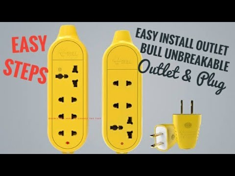 EASY STEP INSTALLING EXTENSION OUTLET DIY | Bull Unbreakable outlet ...