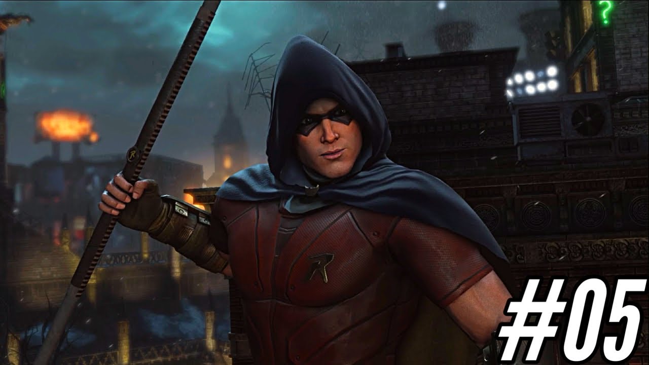 Batman Arkham City | Robin Saves Batman From Assassins! #05 - YouTube