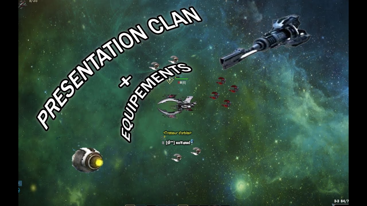 PRESENTATION DE MON CLAN + EQUIPEMENTS SUR DARKORBIT - YouTube