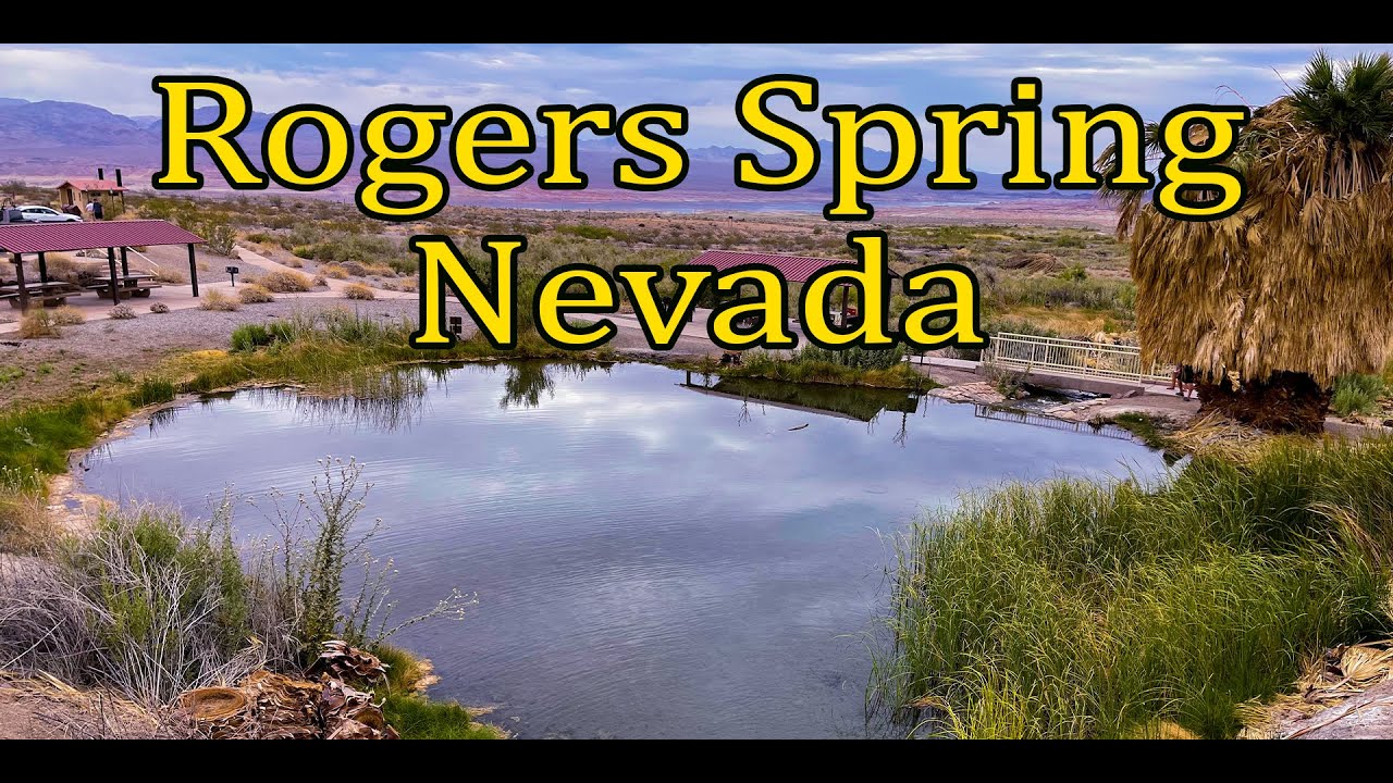 Rogers Spring Nevada: Natural Spring [4K] - YouTube