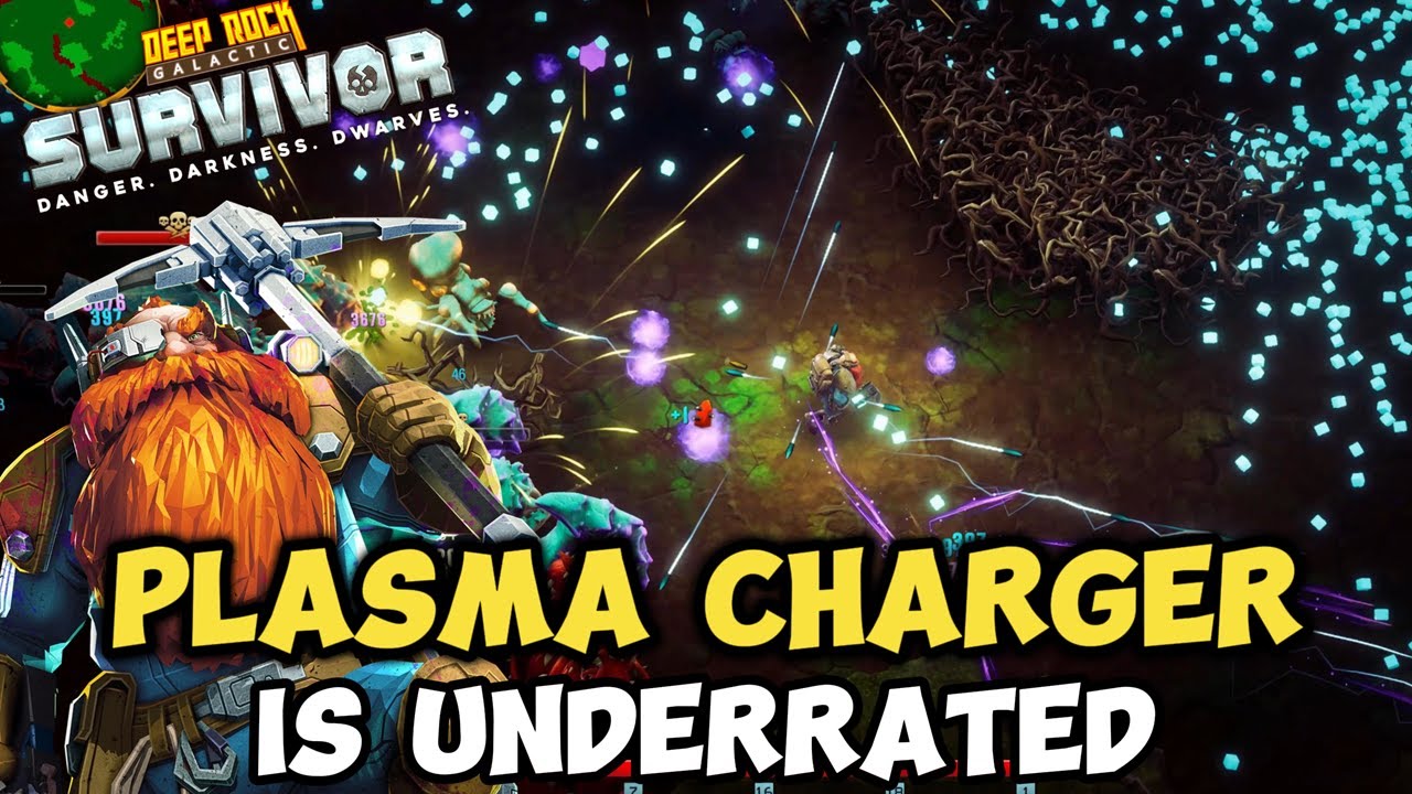 The Plasma Charger CARRY On Hollow Bough Hazard 5 | Deep Rock Galactic ...