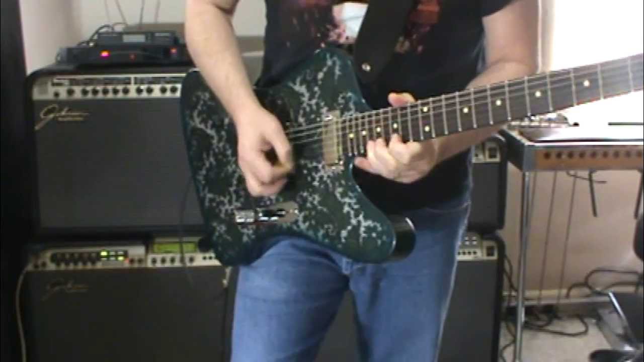 Crook Telebird Telecaster Firebird Hybrid Paisley Guitar Review By ...