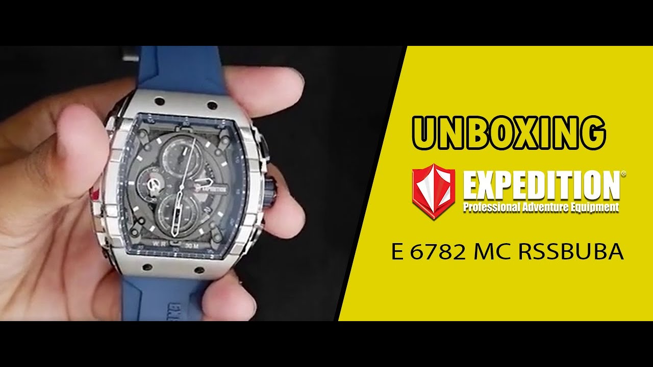 JAM TANGAN EXPEDITION E 6782 MC RSSBUBA UNBOXING - GROSIRJAMTANGAN.COM ...