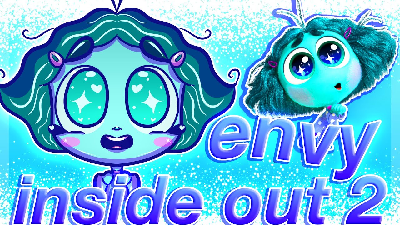 ENVY from INSIDE OUT 2 SPEEDPAINT! - YouTube