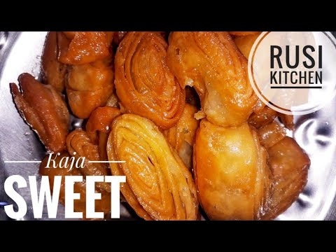 How to make Kaja Sweet | Madata Kaja Sweet Recipe | Lockdown Special ...