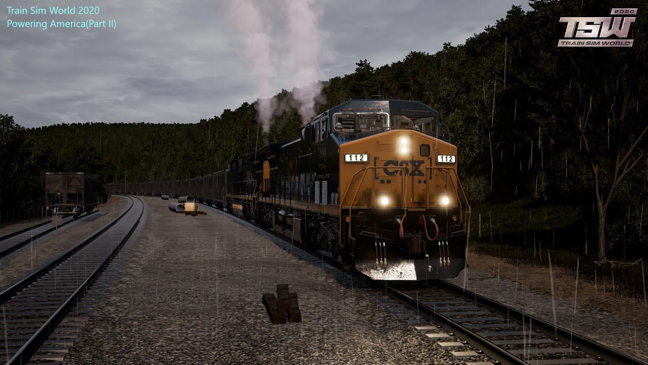 Powering America(Part II) : CSX Heavy Haul : Train Sim World 2020 ...