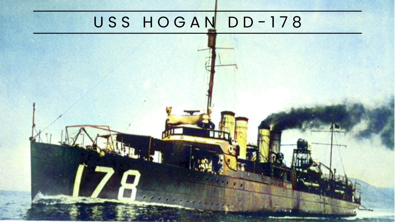 USS Hogan (DD-178/DMS-6) – First U.S. Navy Ship to Refuel Underway and ...
