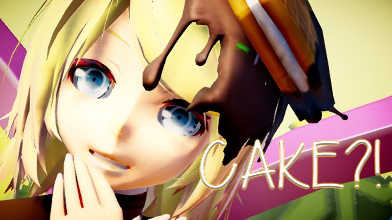 [MMD] Cake [Rin Kagamine] - YouTube